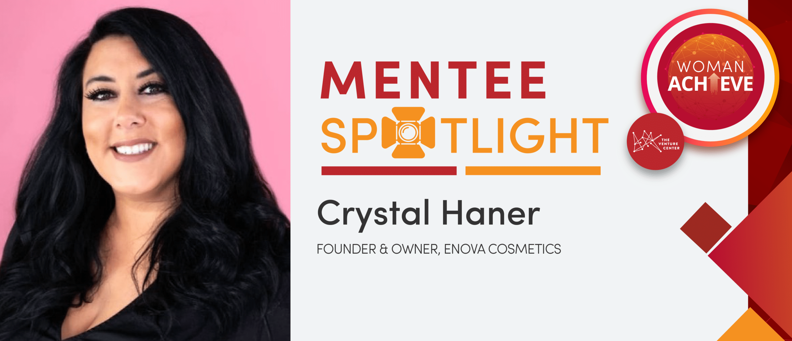 VCWoman Achieve Mentee Spotlight | Crystal Haner - The Venture Center